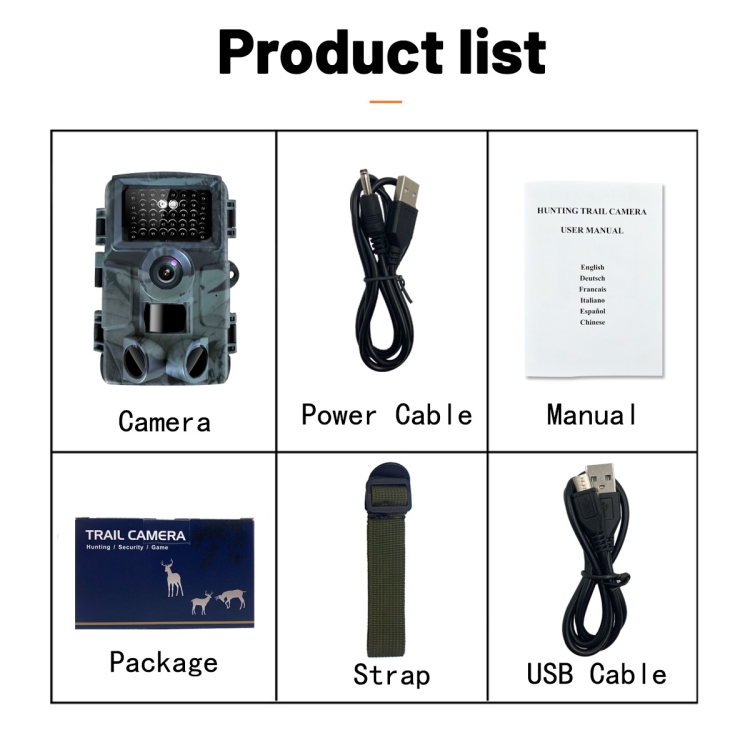 PR4000 2 inch LCD Screen 4K Infrared Night Vision Wild Animal Hunting ...