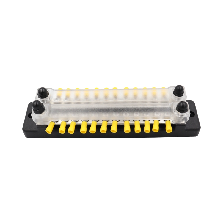 CP-3025 150A 12-48V RV Yacht Double-row 12-way Busbar with 28pcs ...