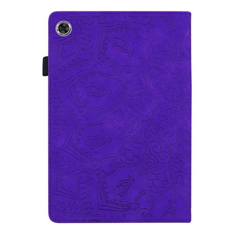 Para Lenovo Tab M10 Plus 10.6 3rd Gen 2022 Textura de bezerro Estojo de ...