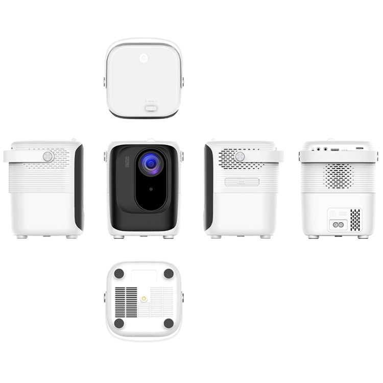 A007 แบบพกพา 1280 x 720 HD 113 ANSI Smart LED Projector, ปลั๊ก: ปลั๊ก ...