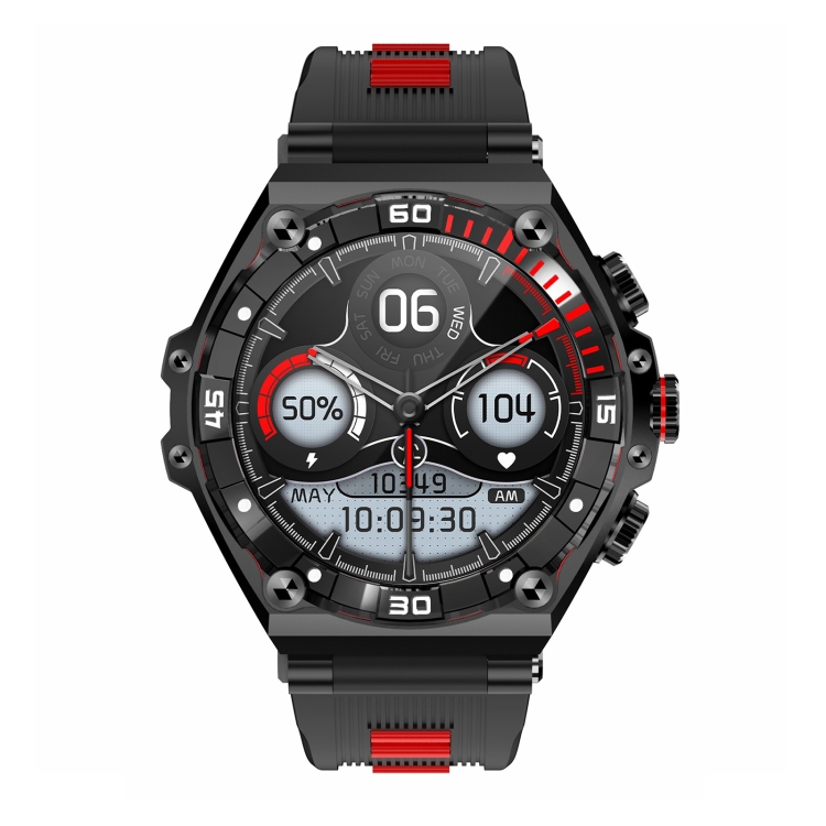 CT18 1.43 inch AMOLED Screen Smart Watch Supports Bluetooth Call/Blood ...