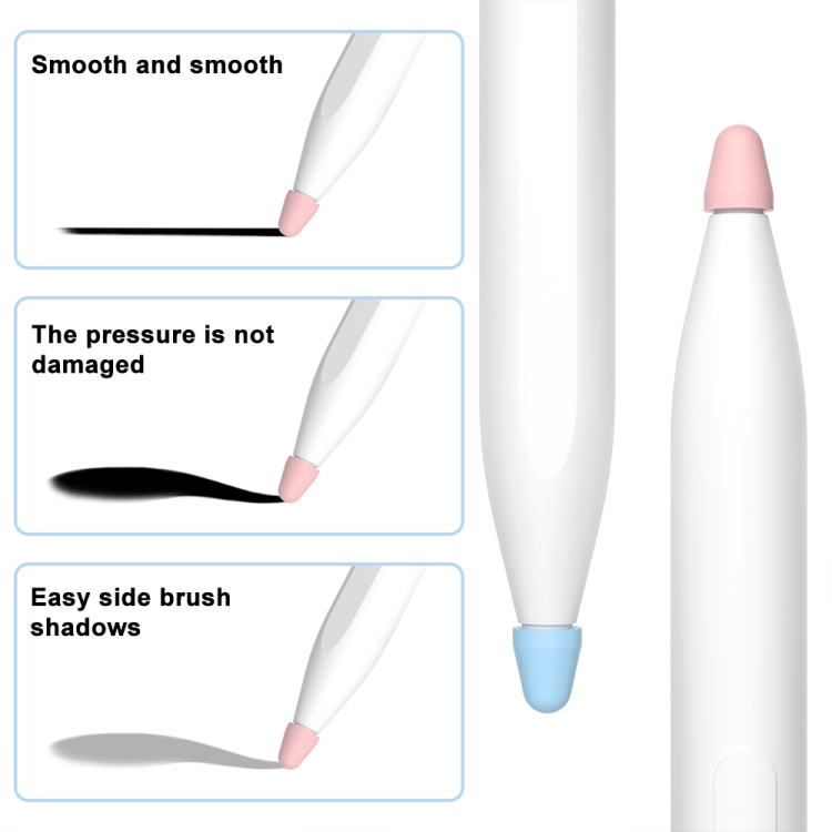 For Xiaomi Stylus Pen 2 8pcs / Set Silicone Wear-resistant Stylus Nib ...