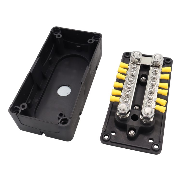 CP-3158 300A 12-48V เรือยอทช์ RV ดัดแปลงสองแถว 12-way M6 Terminal ...