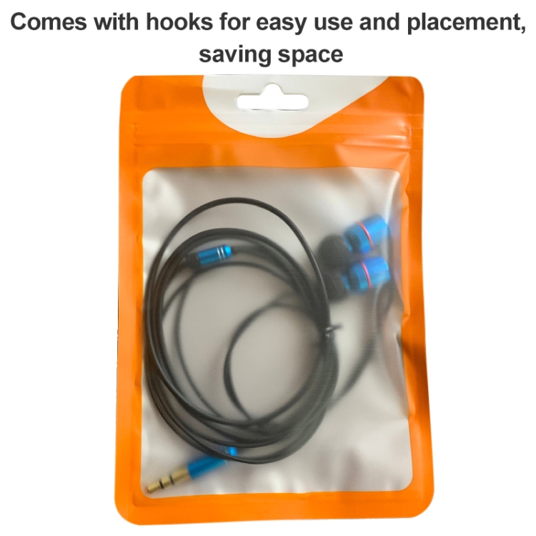 100pcs / Pack Pearlized Translucent CPP Plastic Packaging Ziplock Bag ...