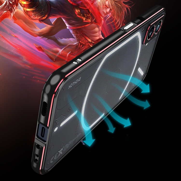 Protecteur d'objectif pour Nothing Phone 2 série Aurora + étui de ...