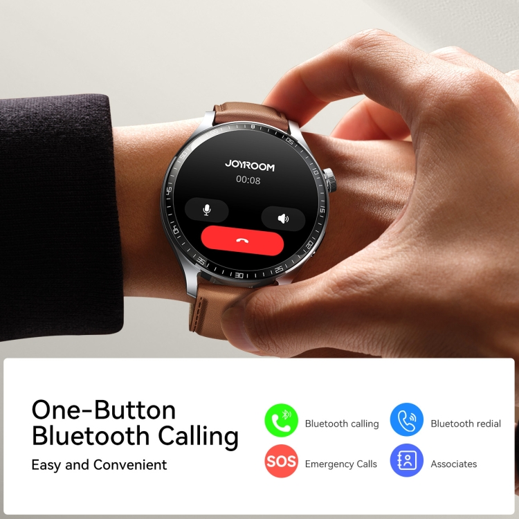 JOYROOM JR-FC2 Pro Classic Series Smart Watch, 1.46 inch Screen ...