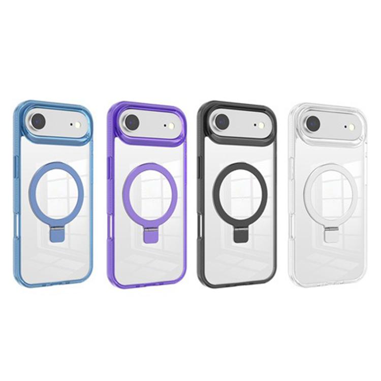 For iPhone 15 Pro Kalebol MagSafe Holder Simple Clear TPU Phone Case ...