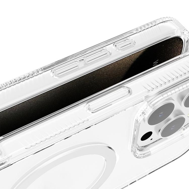 For iPhone 15 Pro Kalebol MagSafe Holder Simple Clear TPU Phone Case ...