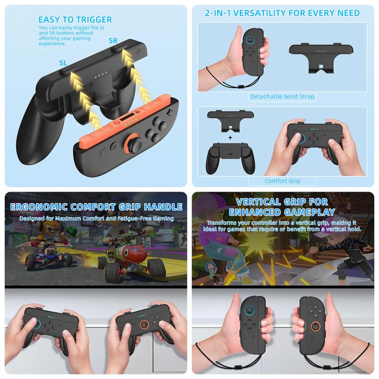 For Nintendo Switch 2 JYS NS2317 14-in-1 Sports Gaming Motion Sensor ...