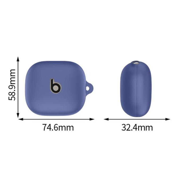 For Beats Powerbeats Fit Solid Color Silicone Earphone Protective Case ...