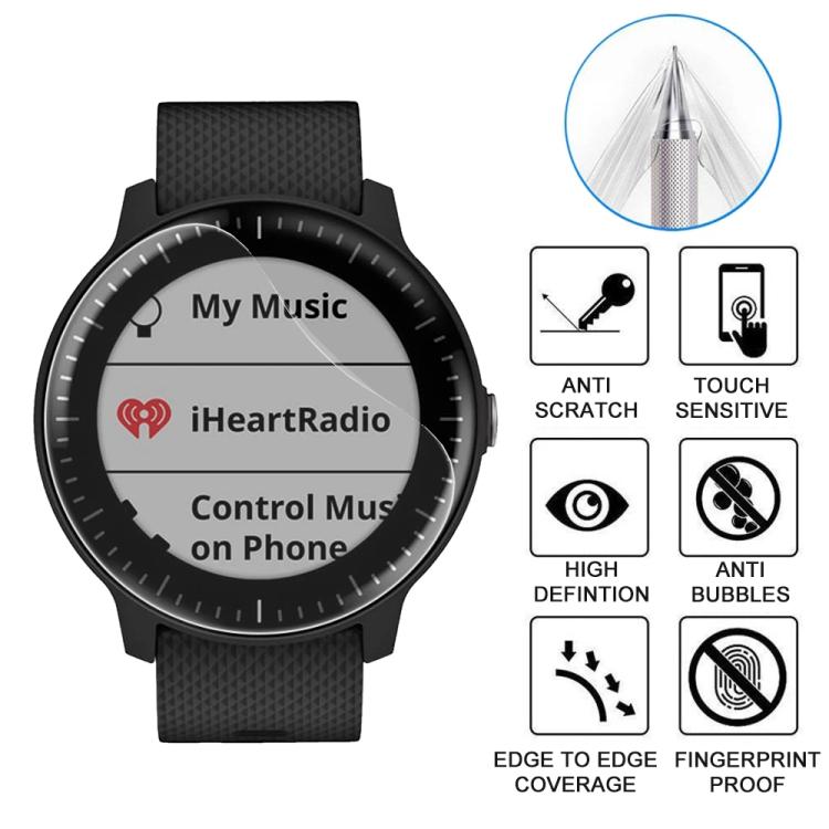 For Garmin vivoactive 3 Music 5pcs xDfind Soft Hydrogel Film Full Cover ...