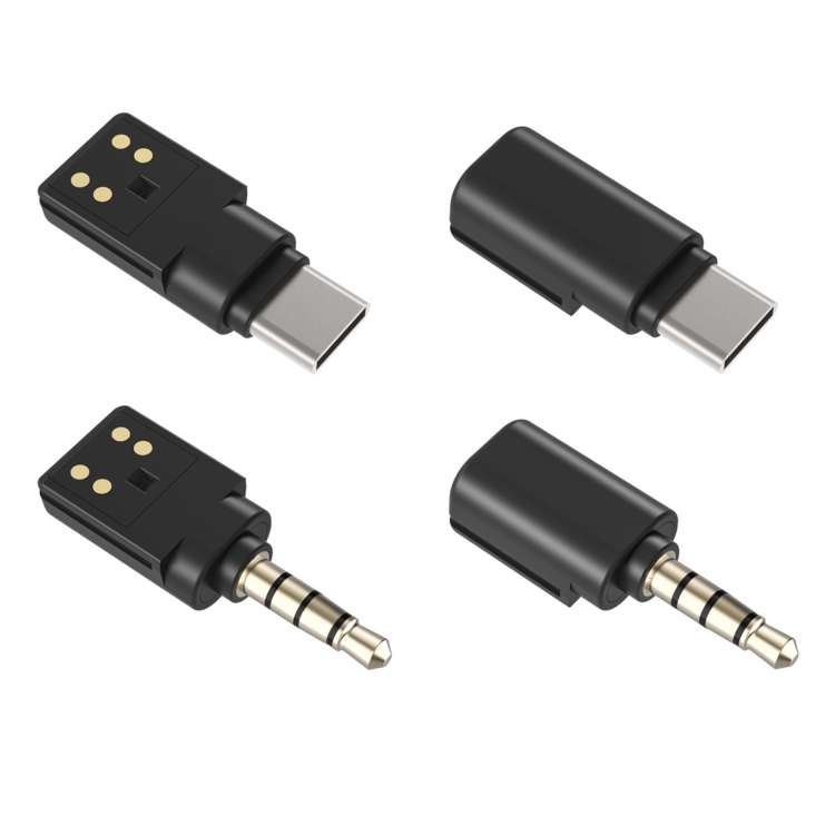 BOYA BY-WM3U 2.4GHz Type-C / USB-C + 3.5mm Wireless Mini Microphone Set