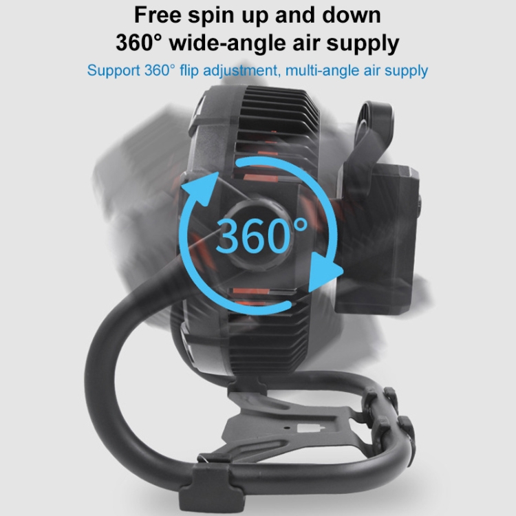 X40 Portable Outdoor Camping USB Charging Stepless Speed Regulation Fan ...