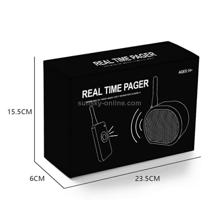 Real Time Pager Portable Speaker Long-distance Interference Free ...