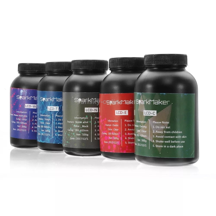 KCAMEL SparkMaker LCD-E UV Sensitive Resin Liquid Printing Material for ...