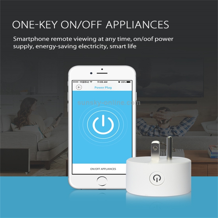 Neo Nas Wr06w Wifi Us 스마트 전원 플러그 앱 및 타이밍 기능을 통한 원격 제어 기기 전원 켜기 끄기