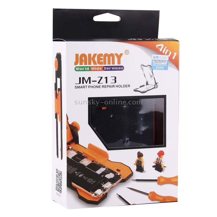 JAKEMY JM-Z13 4 in 1 Adjustable Smart Phone Repair Holder Kit