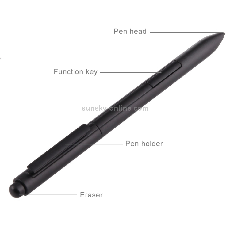 Electromagnetic Pressure-sensitive Stylus Pen with Function Button & Eraser