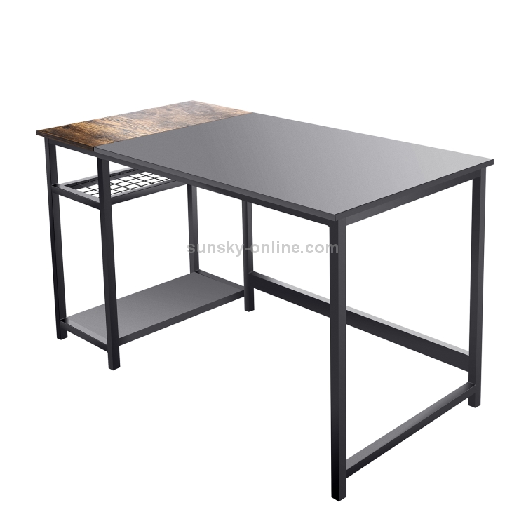 [US Warehouse] Simple Style Home Office Computer Desk with 2 Storage ...