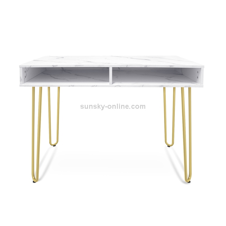 [US Warehouse] Marble Board Home Dining Table Office Computer Desk with ...