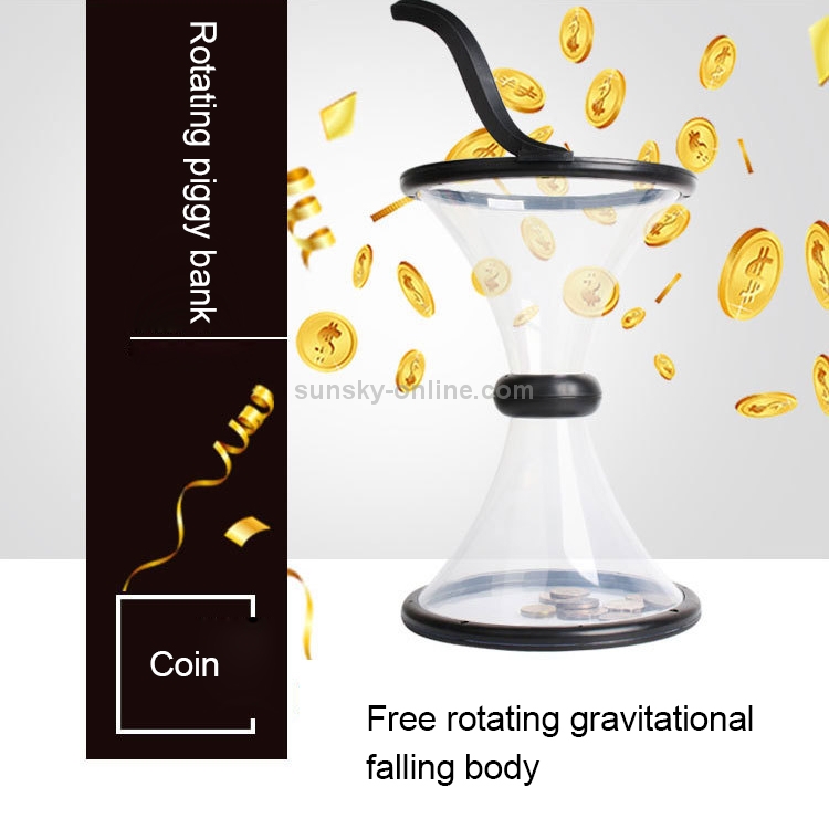 Vortex Bank Decompression Transparent Funnel Gravity Rotating Coin ...