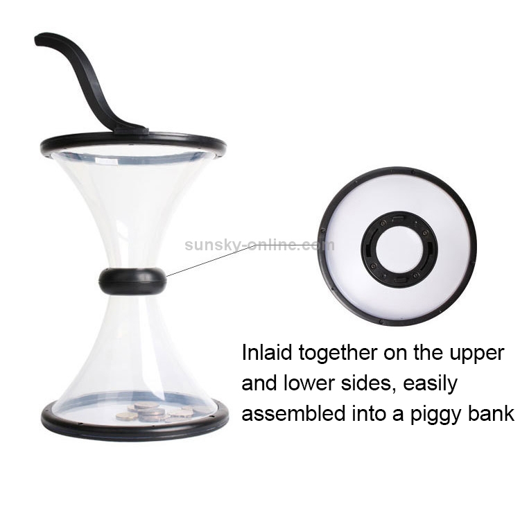 Vortex Bank Decompression Transparent Funnel Gravity Rotating Coin ...