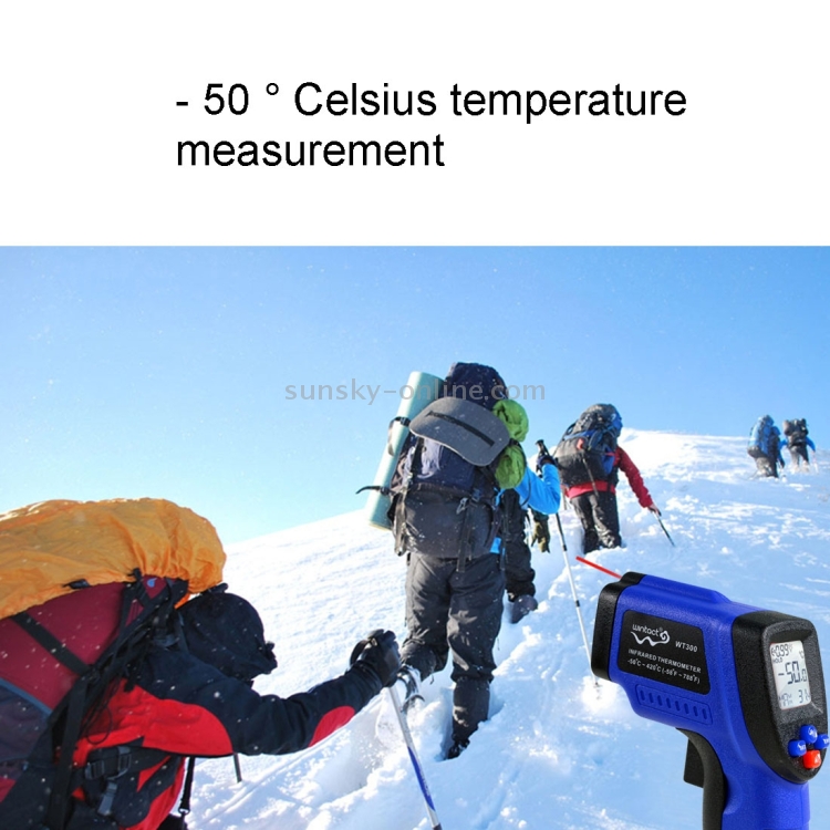 Wintact WT300 LCD Digital Infrared Thermometer, Temperature Range: -50 ...