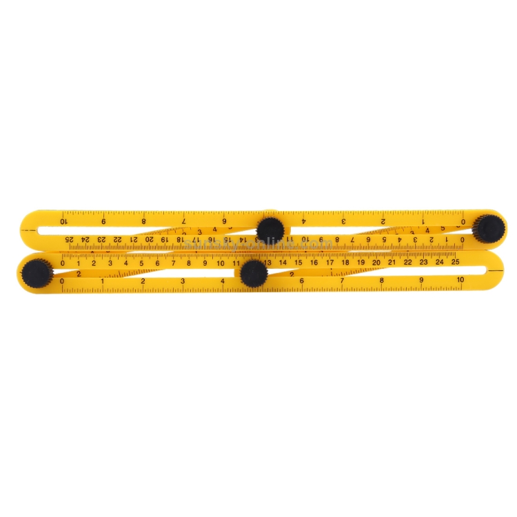 DIY Four-sided Angle Measuring Ruler Layout Tool for Handymen, Builders ...