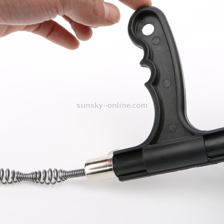 5m Metal Head kitchen Toilet Sewer Blockage Hand Tool Pipe Dredger ...