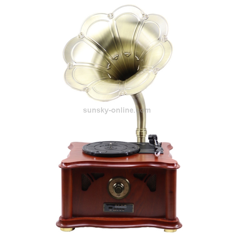 Multi-function Retro Music Disc Player Tuntable Record Player Bluetooth ...