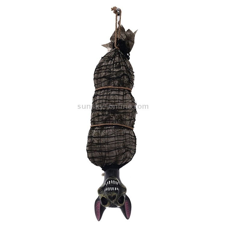 สยองขวัญแขวน Skull Flying Spectre Mummy Ghost พร้อมไฟที่น่ากลัวสำหรับตก ...