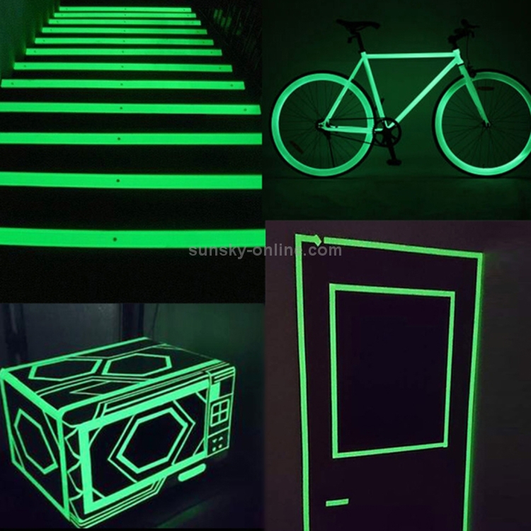 Luminous Tape Glow In Dark Wandaufkleber Luminous Photoluminescent Tape ...