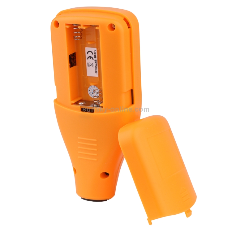 Rz260fn 철 및 비철 2 In 1 Lcd 디스플레이 초음파 코팅 페인트 두께 측정기 도구 주황색