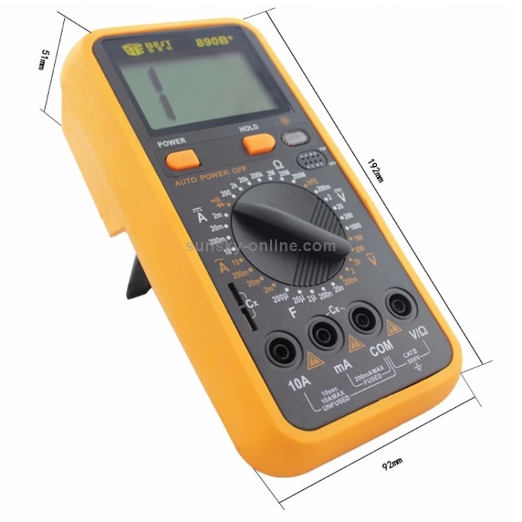 BEST-890B+ Portable Digital Smart Multimeter