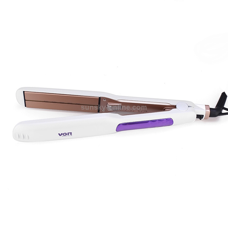 VGR V-502 14 Gears Adjustable Infrared Hair Straightening Iron, Plug ...