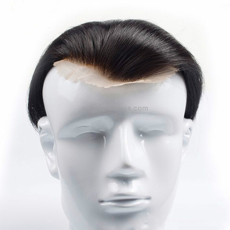 19cm Men Reissue Invisible White Wig On Top Of The Head
