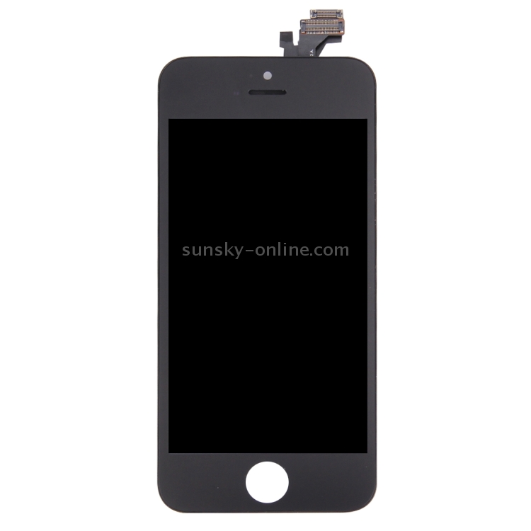 10 PCS TFT LCD Screen for iPhone 5 Digitizer Full Assembly with Frame