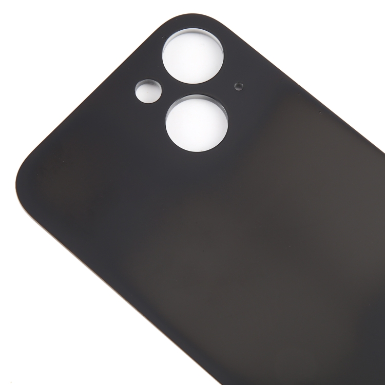 For iPhone 15 Glass Battery Back Cover(Black)