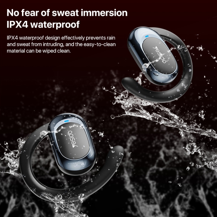 Yesido YSP13 Air Conduction Bluetooth 5.3 Wireless Ear Hook Earphone