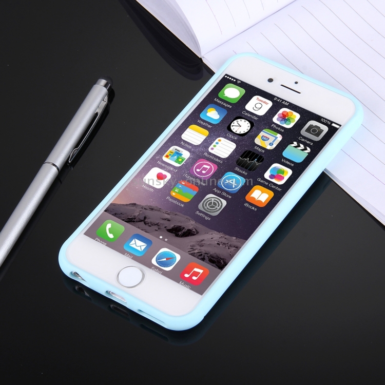 For iPhone 6 & 6s Embossment CRAP Words Pattern TPU Protective Case