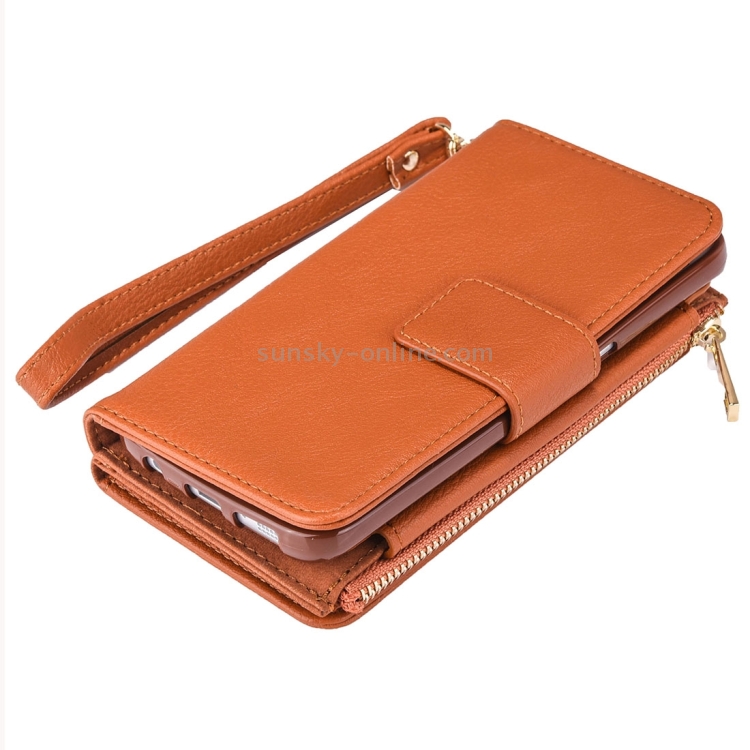 For iPhone 6 Plus & 6s Plus Business Wallet Style Horizontal Flip ...