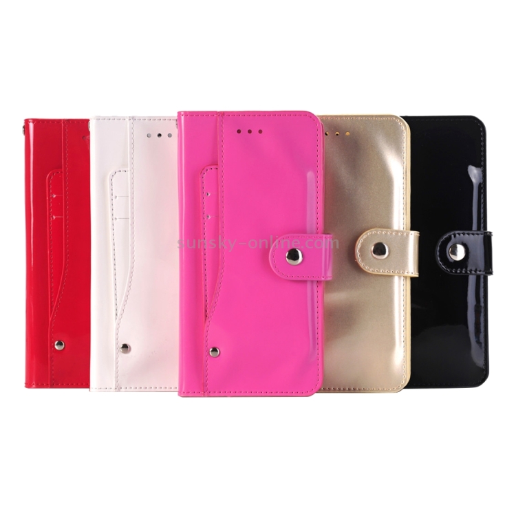 For iPhone 6 Plus Horizontal Flip TPU + PU Leather Case with Holder ...