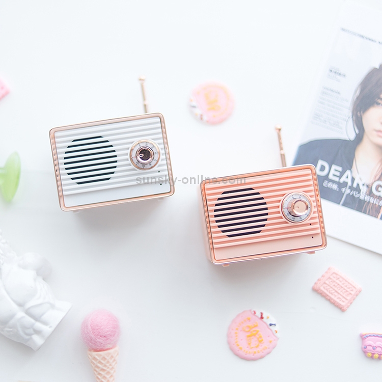 CYKE CM-1 1.5W Mini Portable Retro Wireless Bluetooth Single Speaker ...