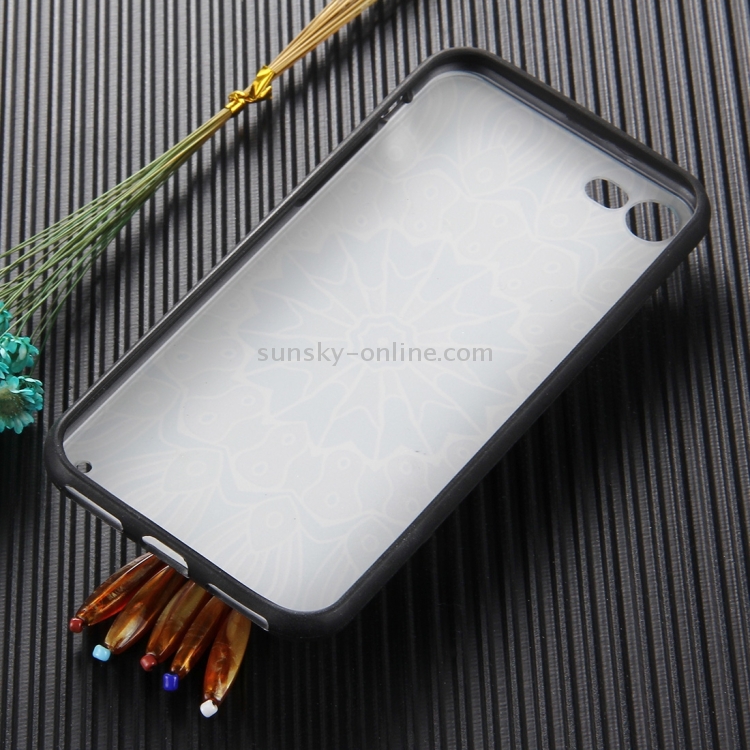 For iPhone 8 & 7 Retro Ethnic Style Decals Protective Back Cover Case