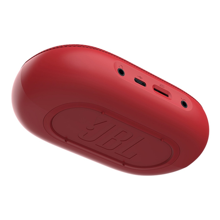 JBL Tune 3 Oval Mesh Digital Display Bluetooth Speaker (Red)