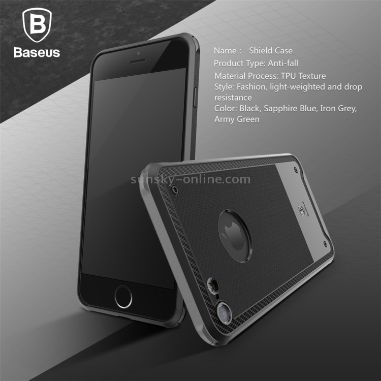 Baseus For iPhone 8 & 7 2.2mm Soft TPU Protective Back Cover Shield ...