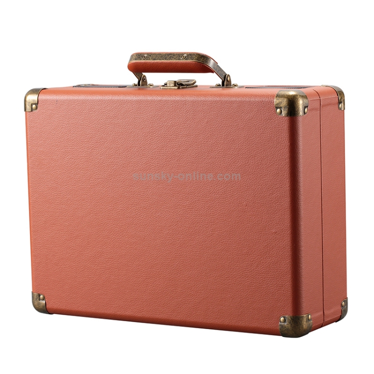 EC102REC Suitcase Design Music Disc Player Tuntable Record Player