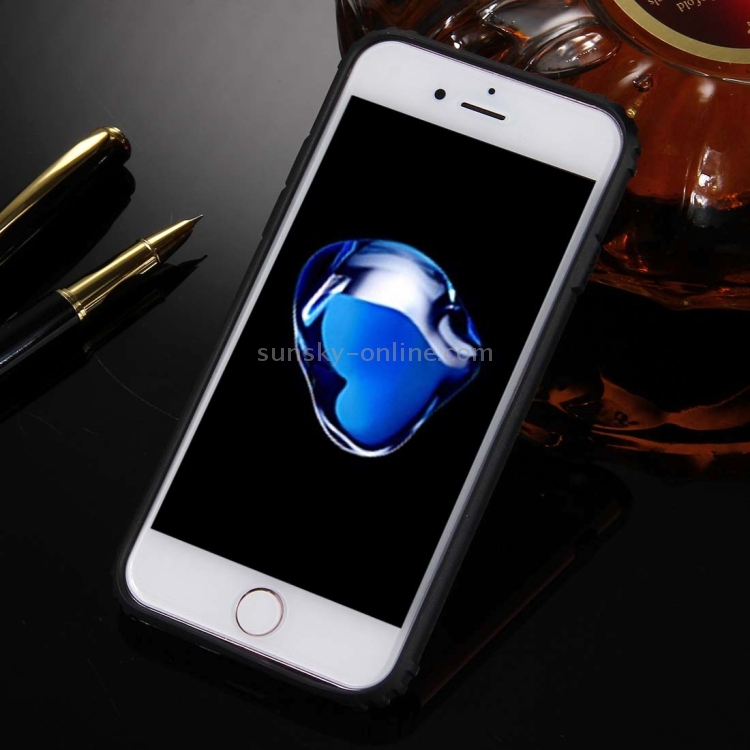 MOTOMO for iPhone 8 & 7 Metal + TPU Combination Protective Back Case ...