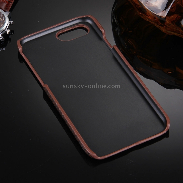 For iPhone 8 Plus & 7 Plus Snakeskin Texture Paste Skin PC Protective ...