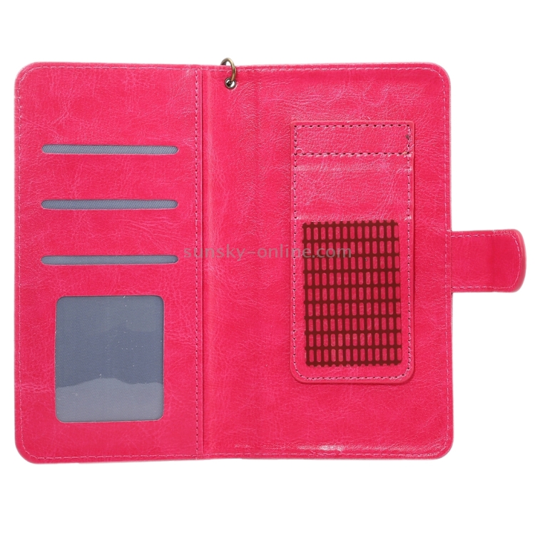 A2 Universal Da Vinci Texture Horizontal Flip Leather Case with Card ...